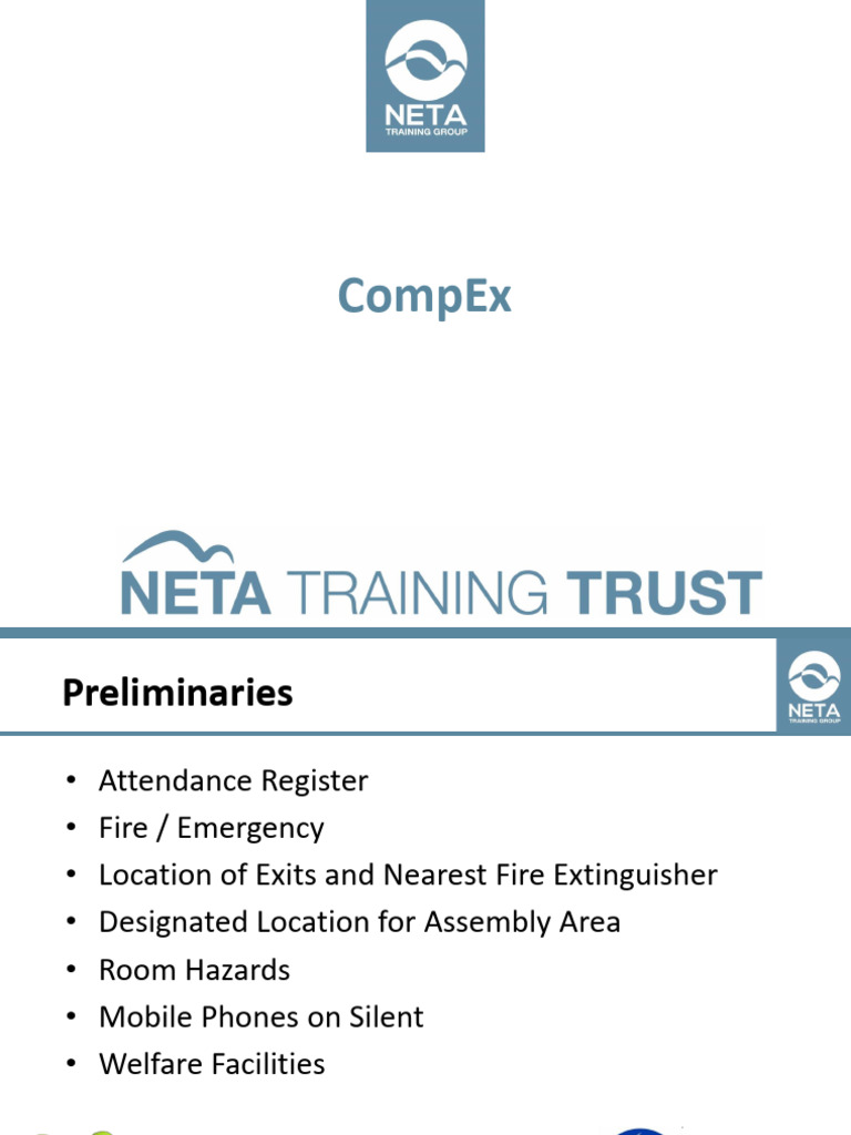 CompEx Course Overview and Structure | PDF | Safety