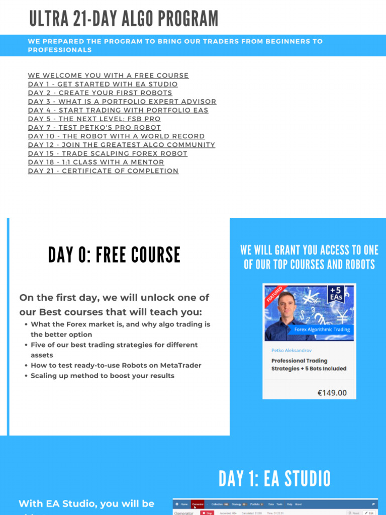 Ultra 21 Day Algo Program | PDF