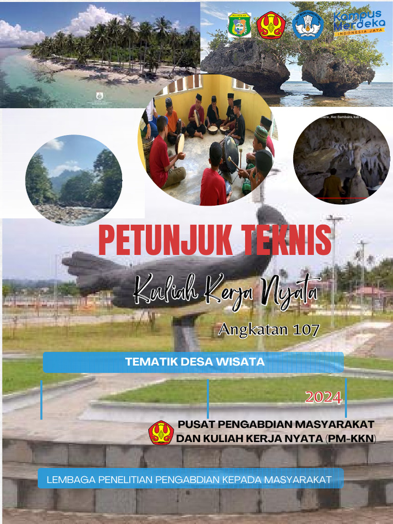 JUKNIS KKN 107 DESA Wisata 2024 | PDF