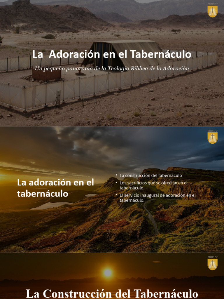 Adoración en el Tabernaculo | PDF | Tabernáculo | Libro de levítico
