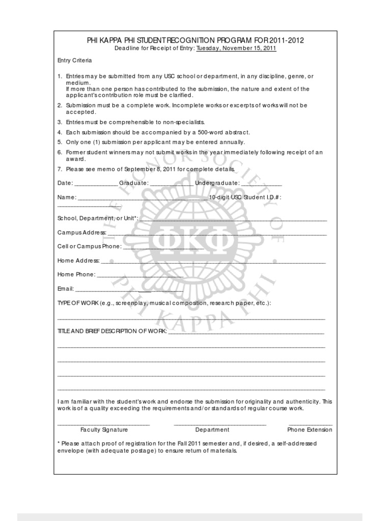 PKP - Student Announce Men | PDF | University Of Southern California ...