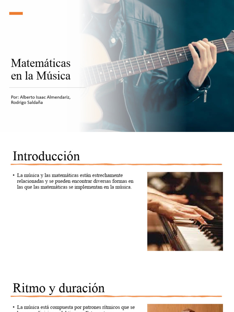 Musica y Las Matematicas | PDF | Arte
