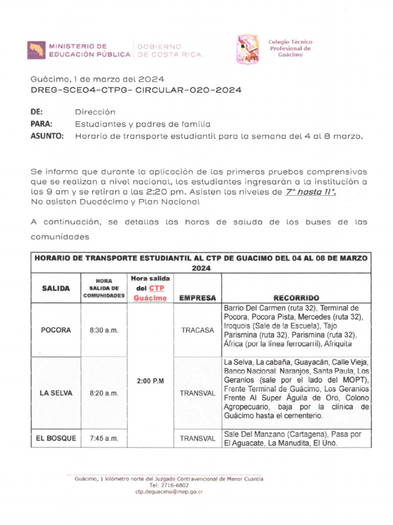 Dreg Sce04 CTPG Circular 020 2024 | PDF