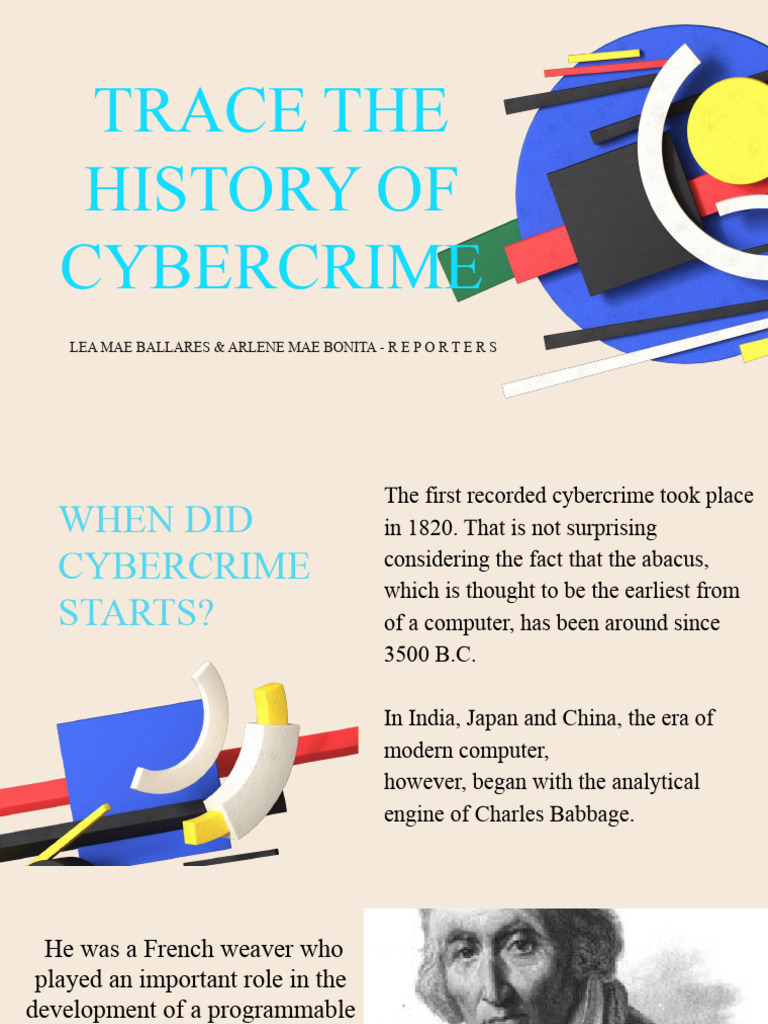 History of Cyber Crime | PDF