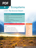 Sonoran Desert Ecosystem Guide | PDF | Food Web | Ecosystem