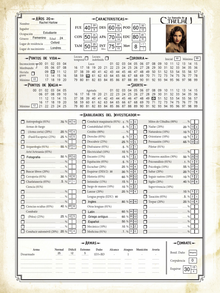 Rachel Harlow Fichav2 | PDF