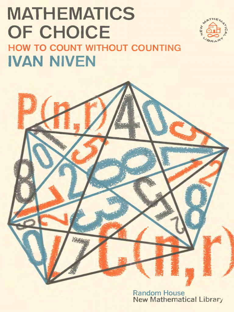 Ivan Morton Niven Mathematics of Choice How To Count Without Counting | PDF