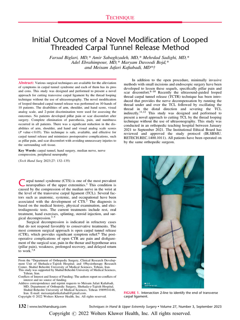 Initial Outcomes of A Novel Modification of Looped.2 | PDF