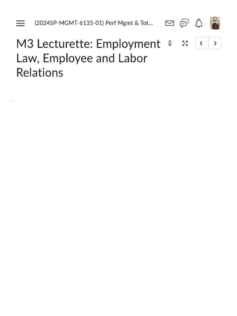 Perf MGT Module 3 Lecturette | PDF