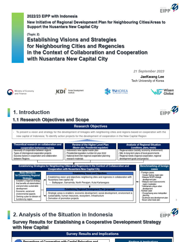 (Topic 2) 2022-23 EIPP With Indonesia Final Report | PDF | Sustainability | Infrastructure