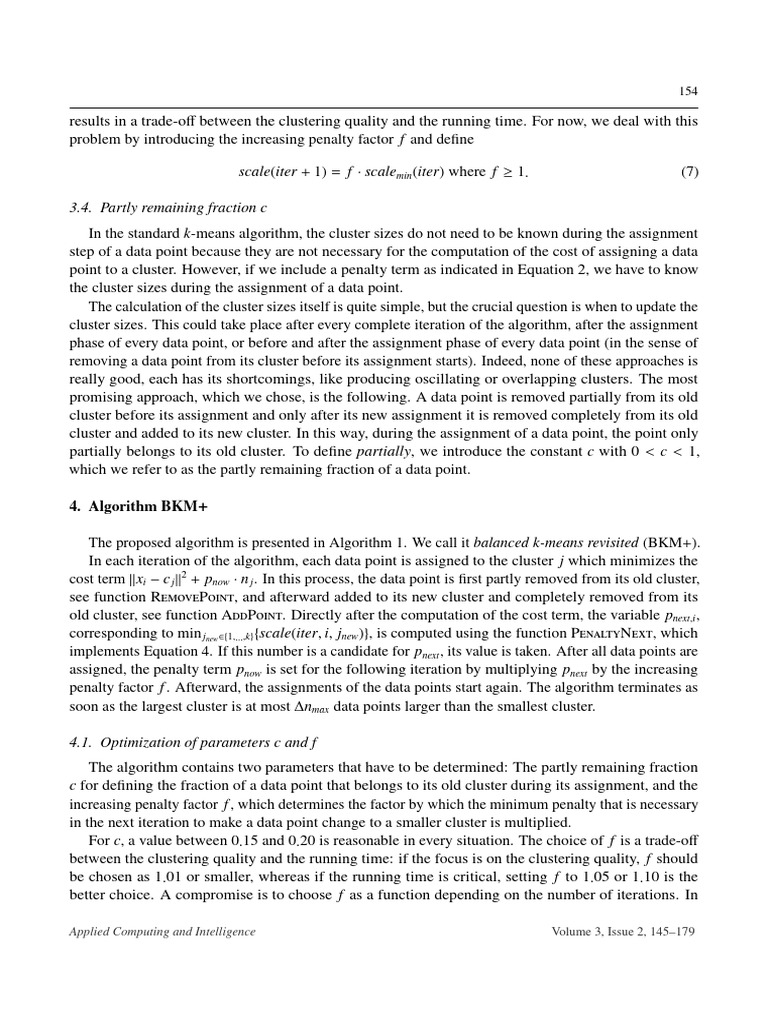 Balanced K-Means Revisited-5 | Download Free PDF | Cluster Analysis | Computer Programming