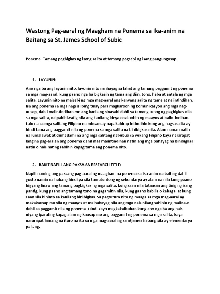 Pagbasa at Pagsuri | PDF