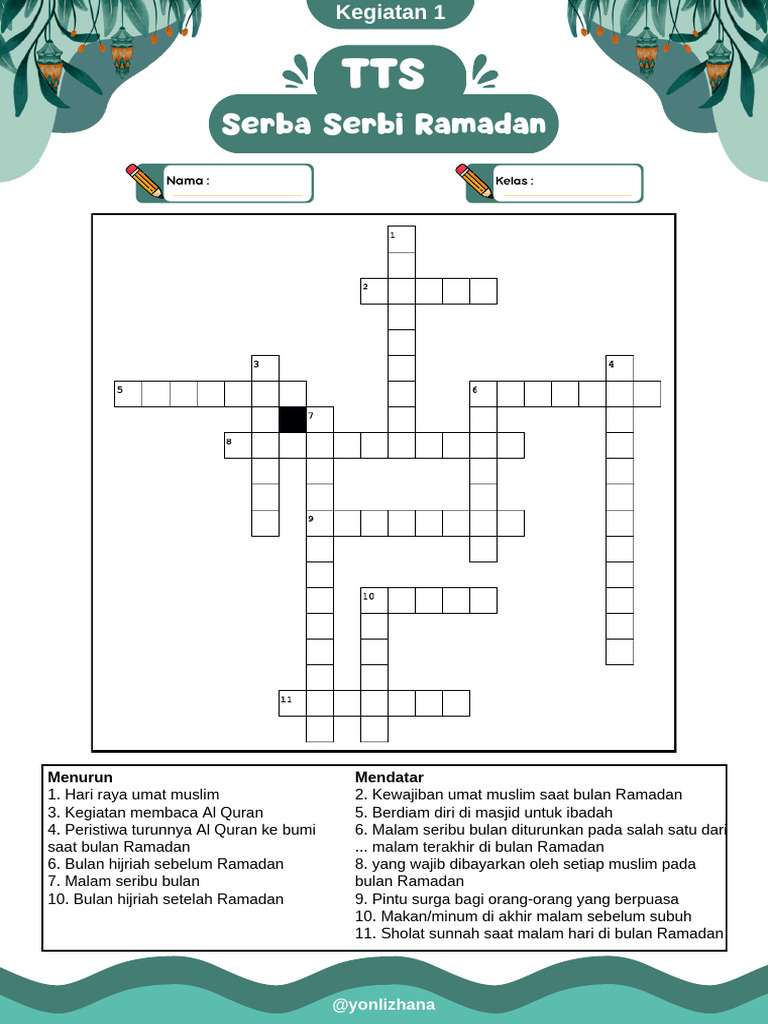 TTS Ramadan Seru | PDF