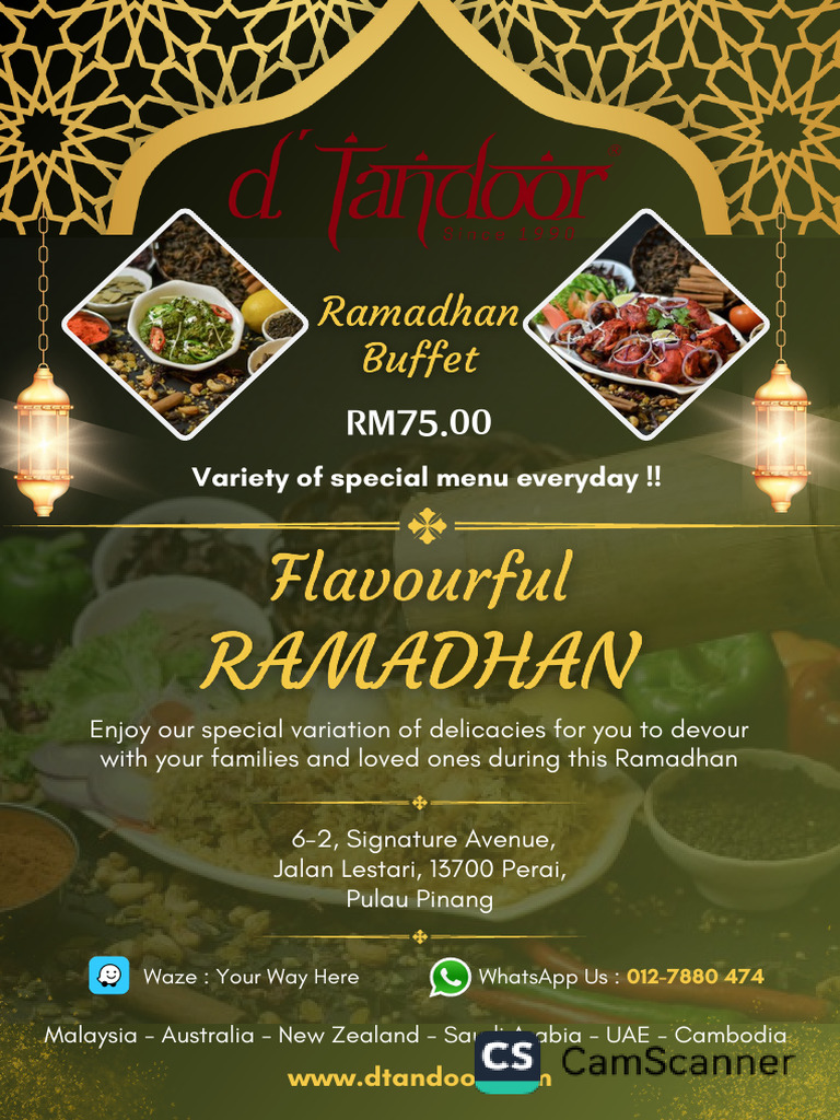 Flavourful RAMADAN DTSignature | PDF | Sauce | Salad