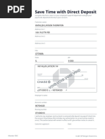TD Bank Direct Deposit Authorization Form | PDF | Finance & Money ...