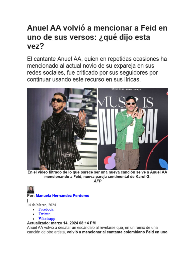 Anuel AA | PDF