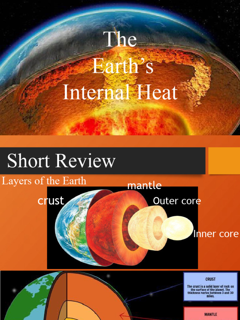 Els The Earth's Internal Heat | PDF | Planetary Core | Earth