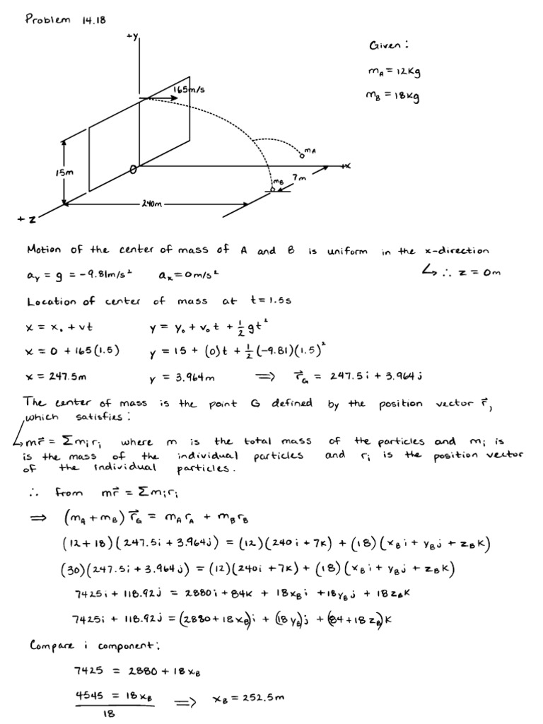 Dynamics Assignment #4 | Download Free PDF | Classical Mechanics | Physics