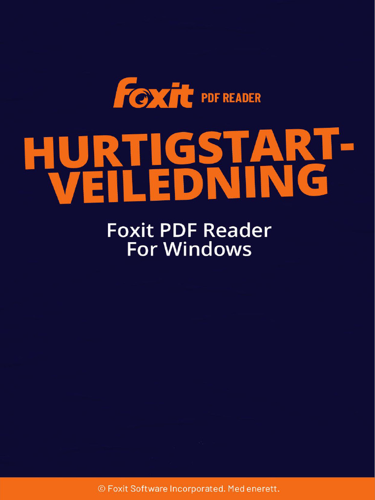Foxit PDF Reader - Quick Guide | PDF