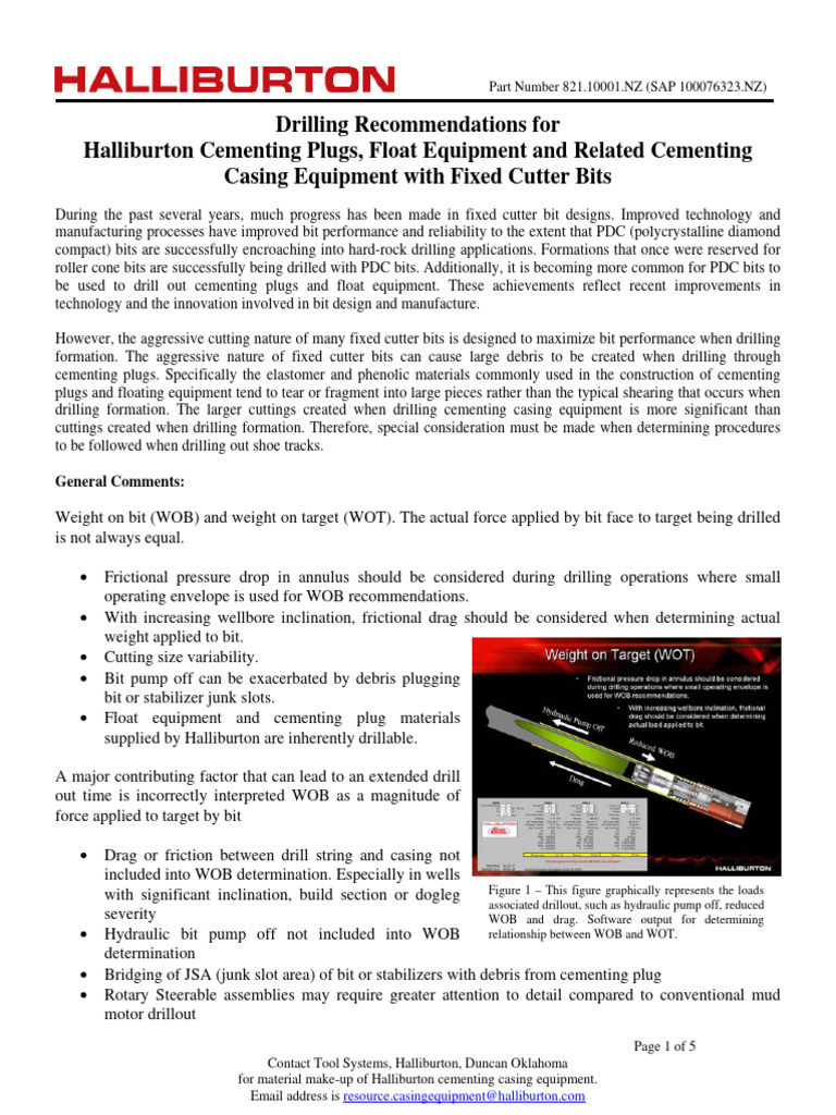 Drilling Float Equipment Recommendation Manual - 821.10001 - 1 | PDF ...