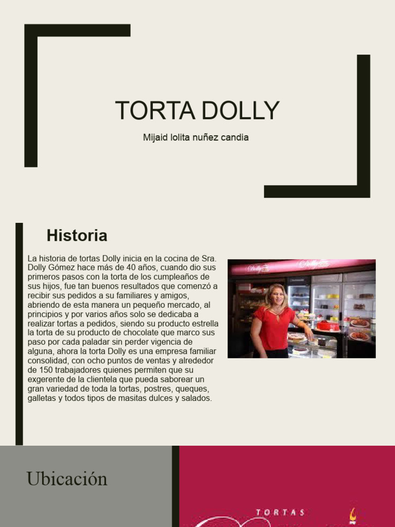 Torta Dolly | PDF | Iniciativa empresarial | Business
