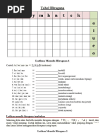 Latihan Soal Hiragana | PDF