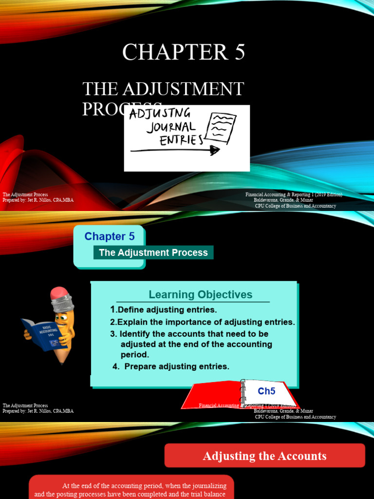 Chapter 5 The Adjustment Process | PDF | Deferral | Expense