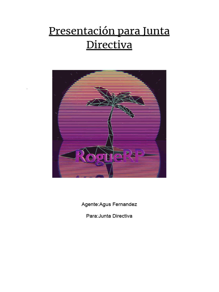 Presentación para Junta Directiva | PDF