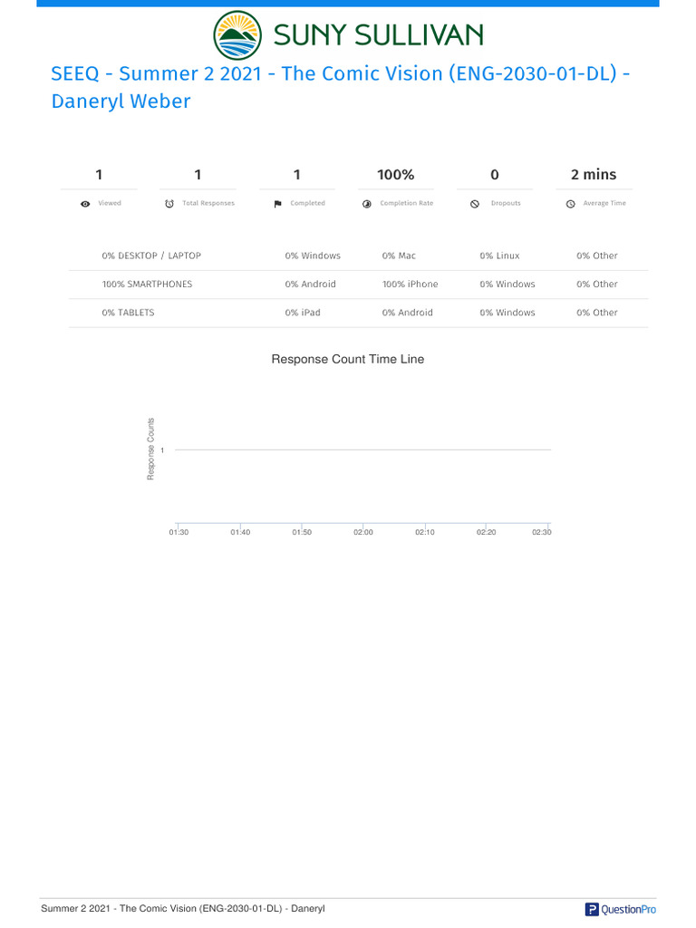Eng 2030-01dl The Comic Vision Sum 21 Seeq Weber | PDF | Standard Error ...