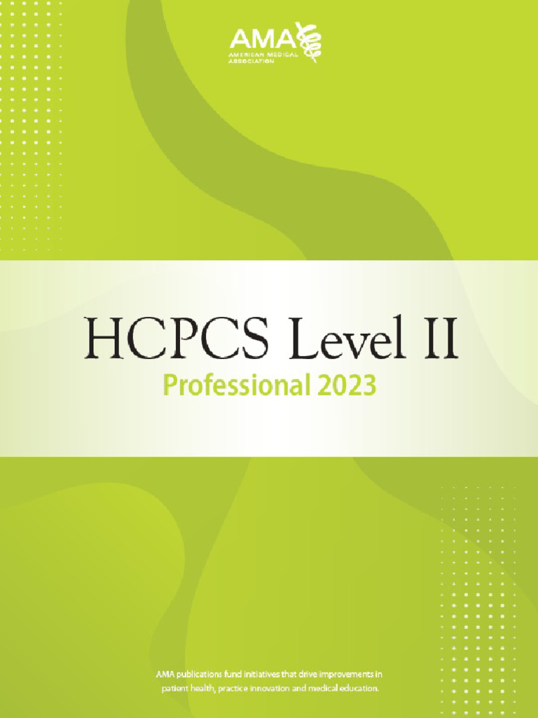 HCPCS Coding Manual 2023 | PDF | Musculoskeletal System