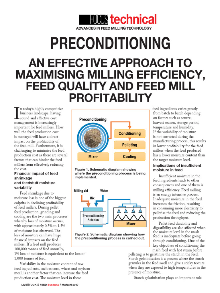 Preconditioning An Effective Approach To Maximising Milling Efficiency ...
