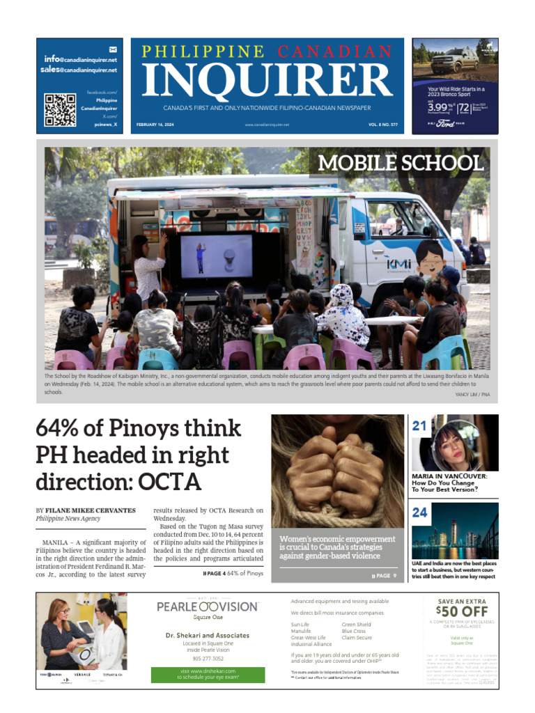 Philippine Canadian Inquirer #577 | PDF | Juan Ponce Enrile | Philippines