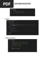 Practica 2. Exercicios PHP II - Marcos Alonso Cabral - ASIR2 | PDF | Programación de computadoras