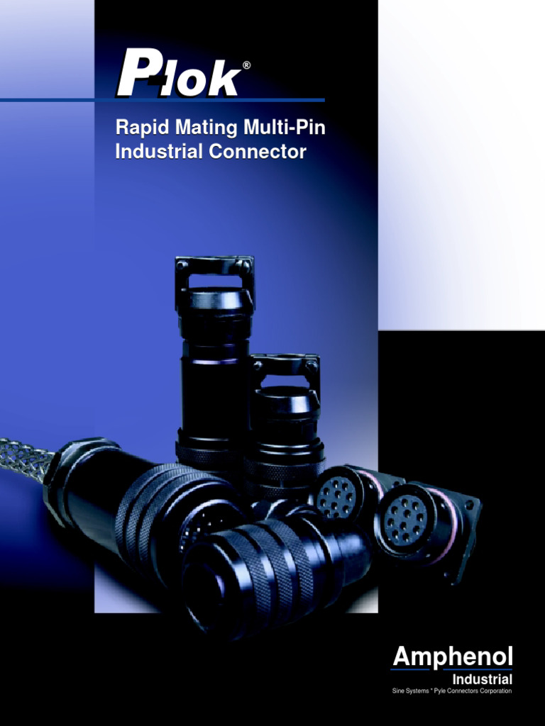 P Lok | PDF | Electrical Connector | Electrical Components