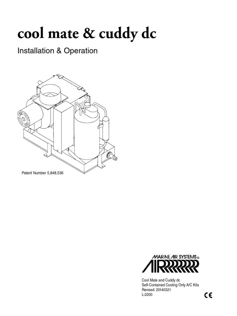 2200 CoolMate Cuddy Installation Operation Manual Web - 15327 | PDF ...