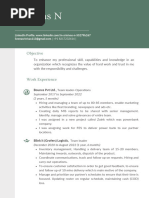 Experience Letter | PDF | Business