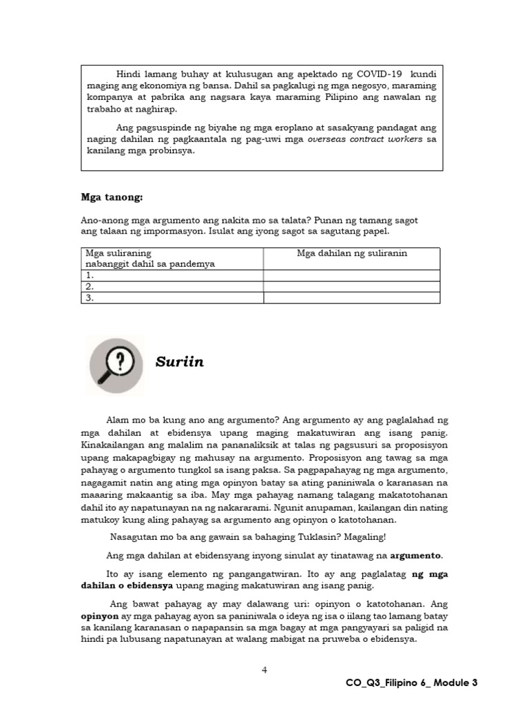 Filipino Module_March_7 | PDF