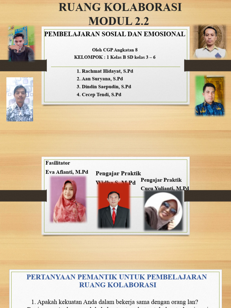 2.2.A.5 Ruang Kolaborasi Modul 2.2 Cecep Tendi | PDF