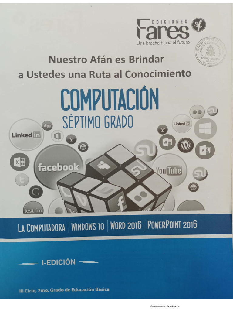 Computación, Séptimo Grado | PDF