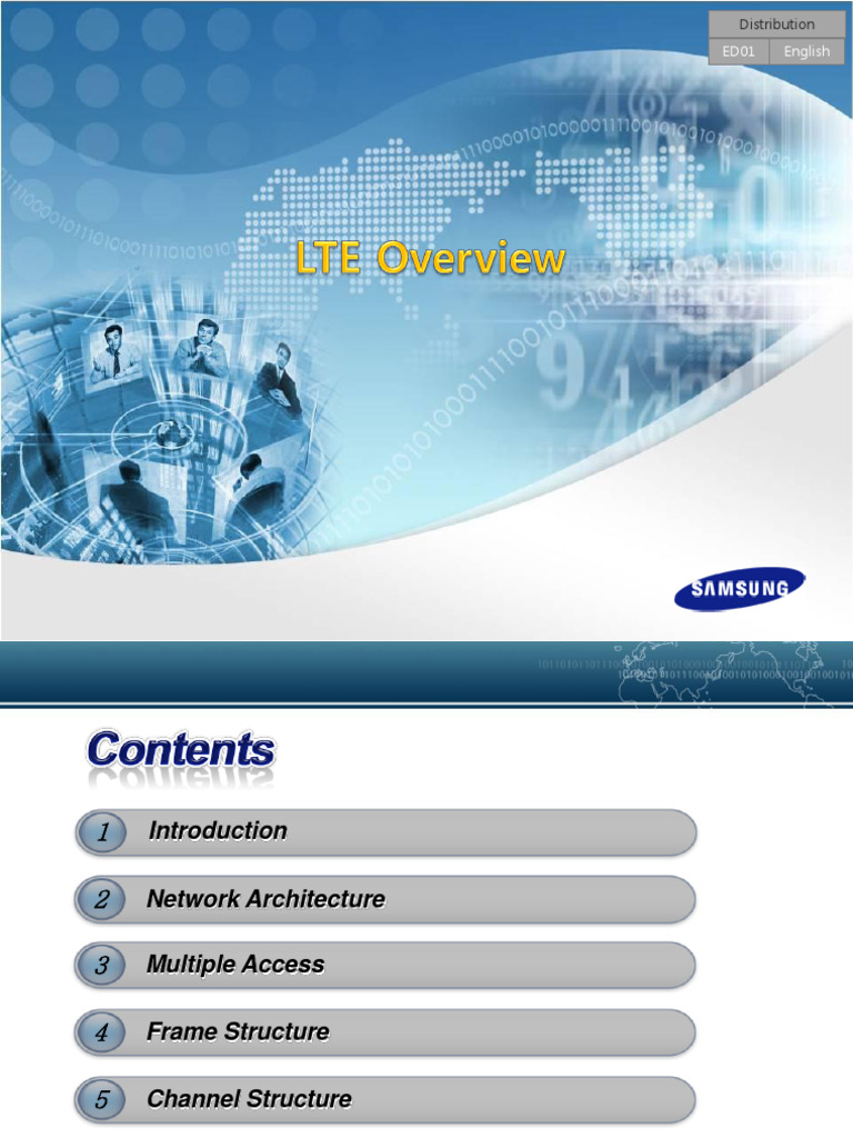 0.LTE Overview_Tuan_150822 | PDF | Computer Networking | Telecommunications