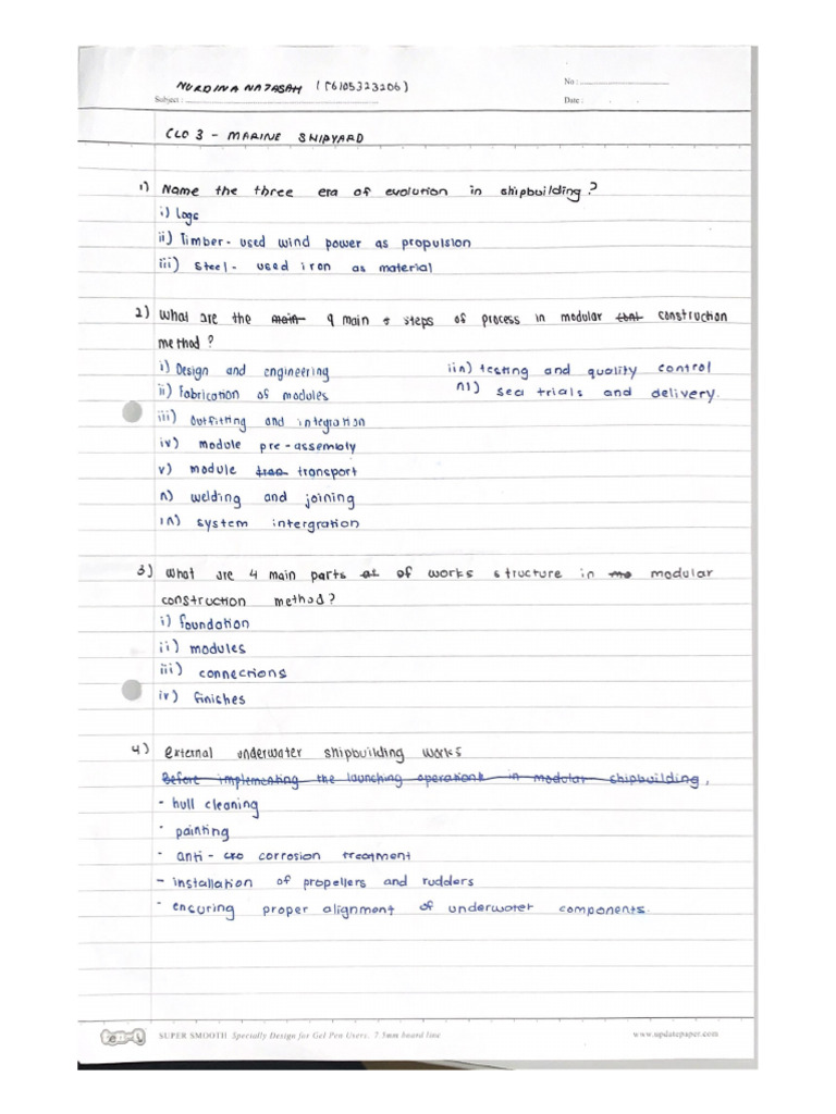 Marine Shipyard | PDF