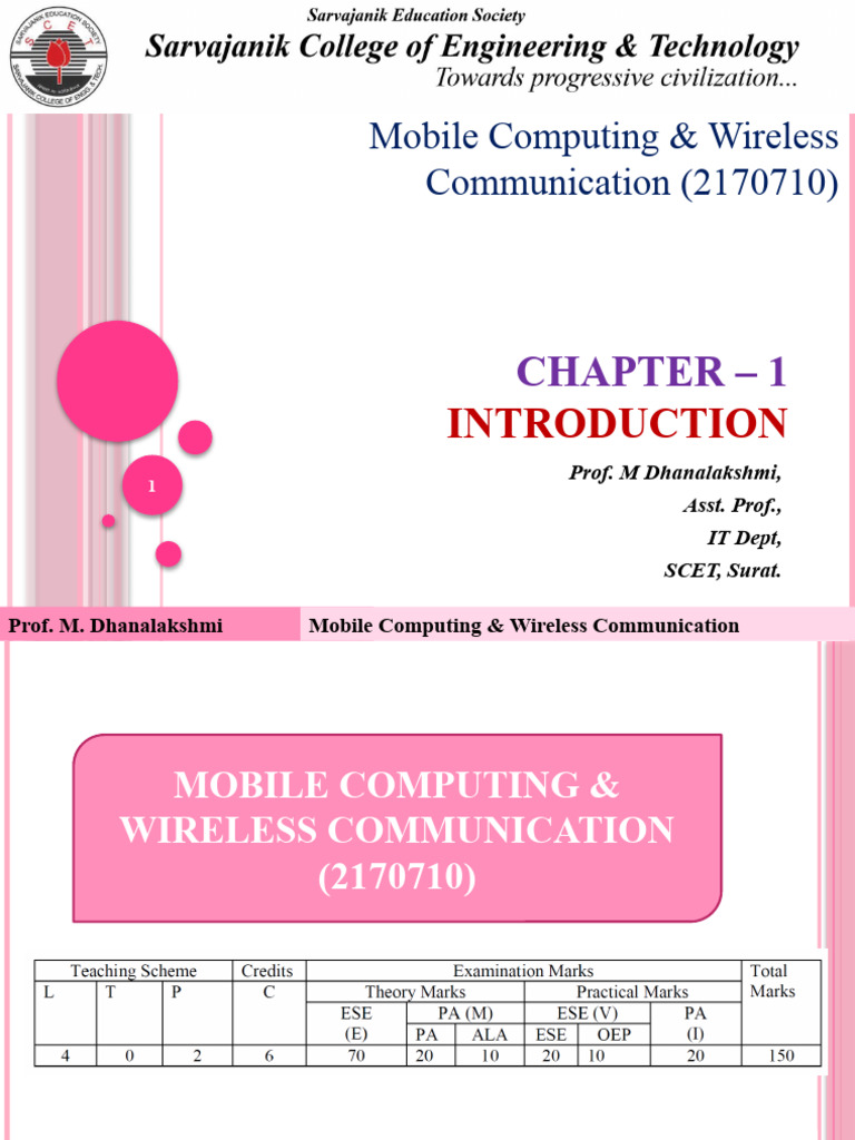 CHAPTER – 1_Introduction | PDF | Transmission Medium | Multiplexing