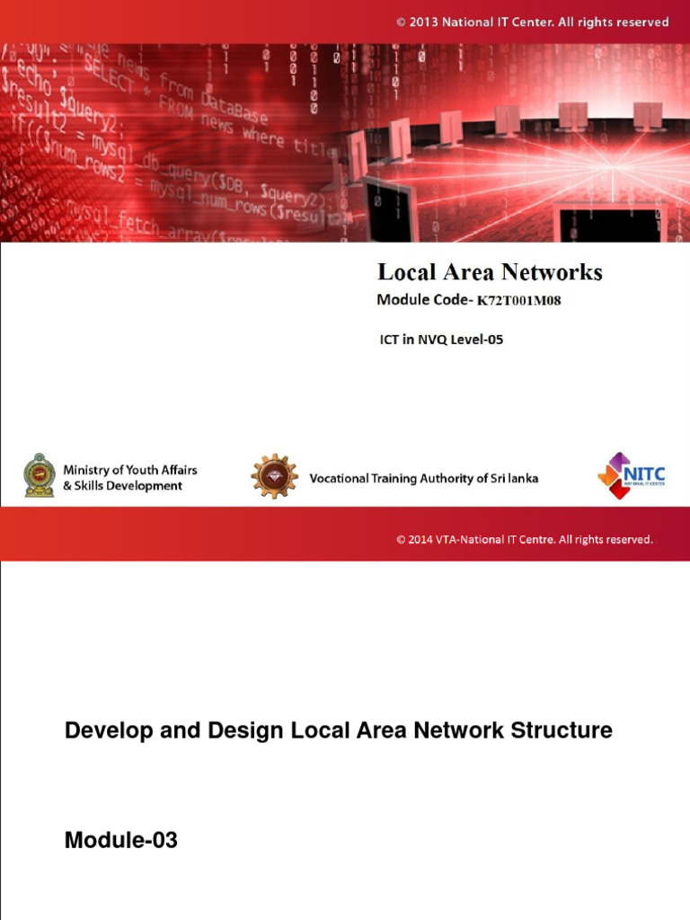 L5 LAN Module - 03 | PDF | Computer Network | Gateway (Telecommunications)