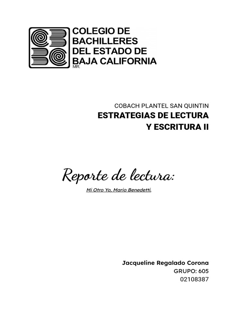 Reporte de Lectura, Ele Ii | PDF | Novelas