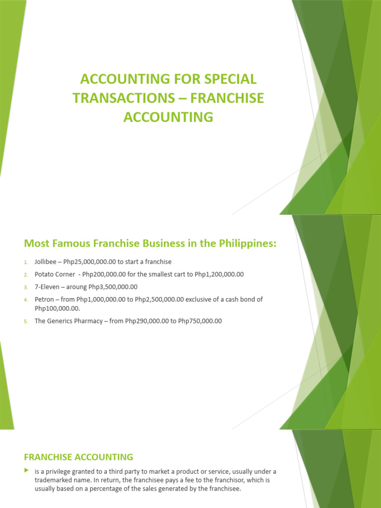 Franchise Accounting Under IFRS 15 | PDF | Franchising | License