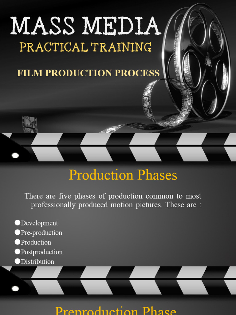 Film Production Process | PDF | Filmmaking | Screenplay