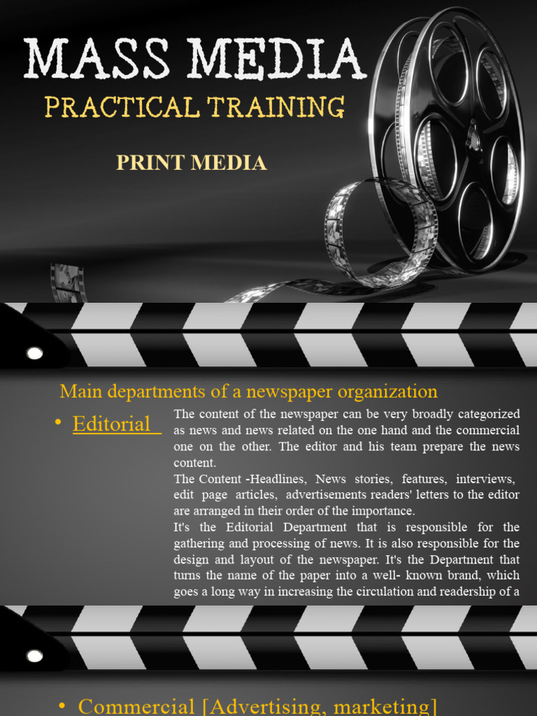 Print Media Production Process | PDF
