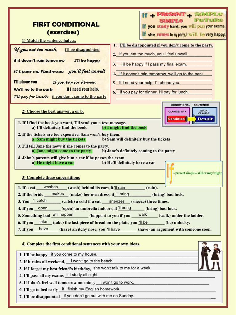 First Conditional | PDF