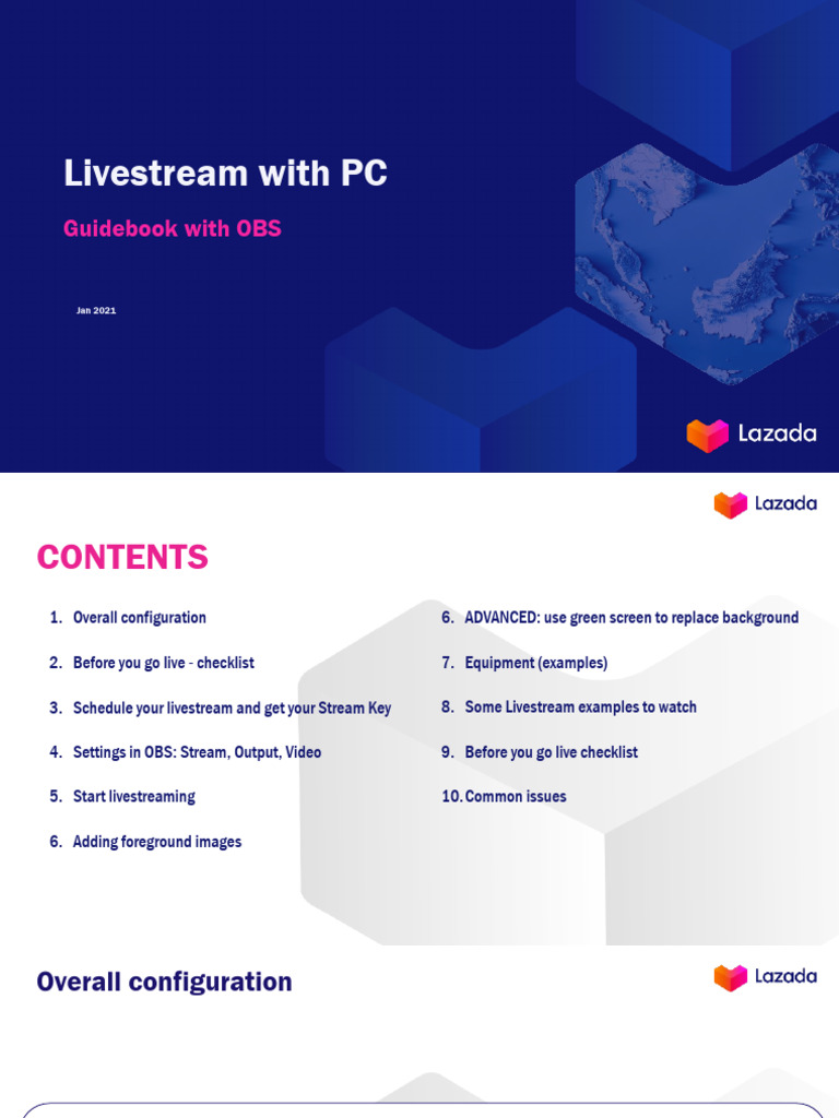 Livestream with PC and OBS Guidebook_Oct2020 | PDF