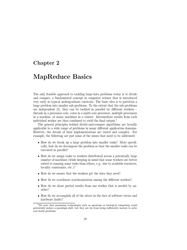 Ditp ch2 | Download Free PDF | Map Reduce | Parallel Computing
